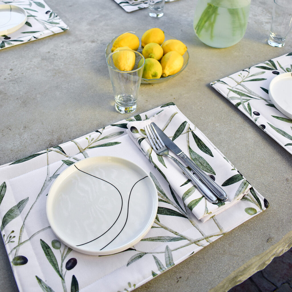 Olive Branch Napkins (Pack of 6) - Robyn Valerie