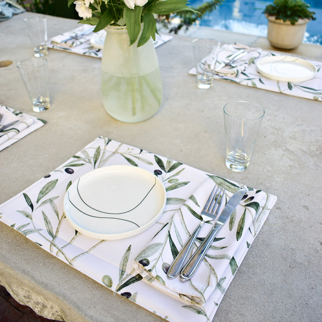 Olive Branch Napkins (Pack of 6) - Robyn Valerie