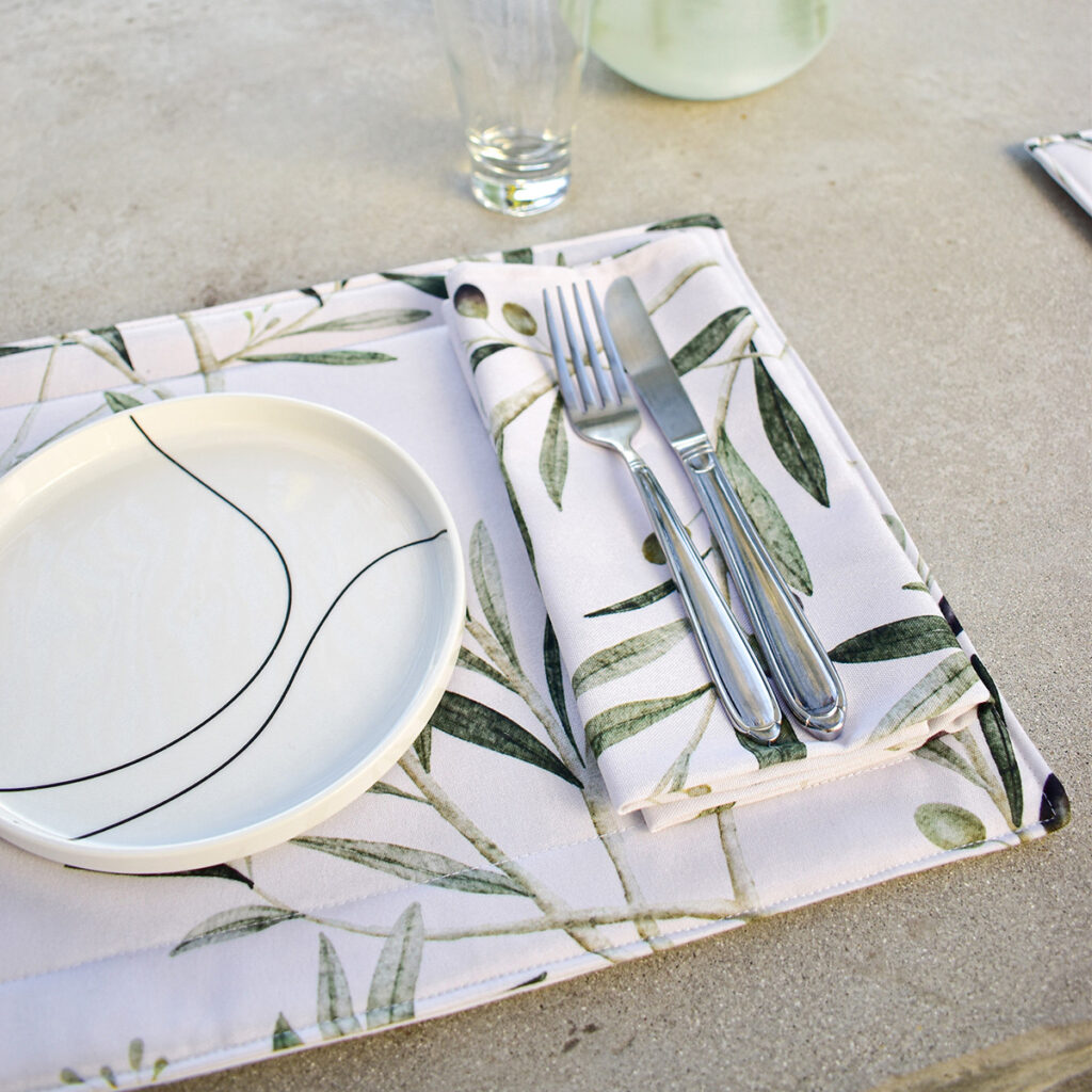 Olive Branch Napkins (Pack of 6) - Robyn Valerie
