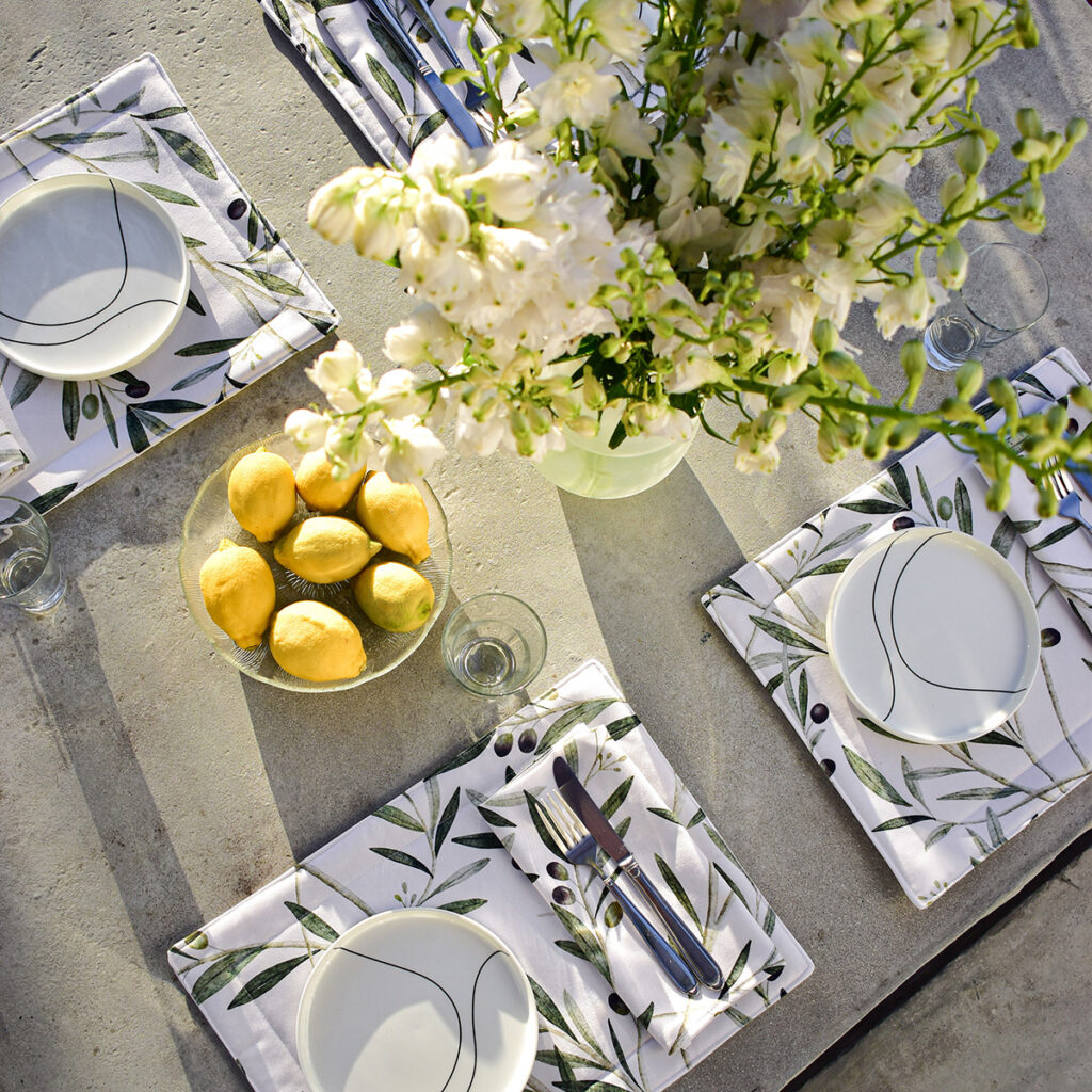 Olive Branch Napkins (Pack of 6) - Robyn Valerie